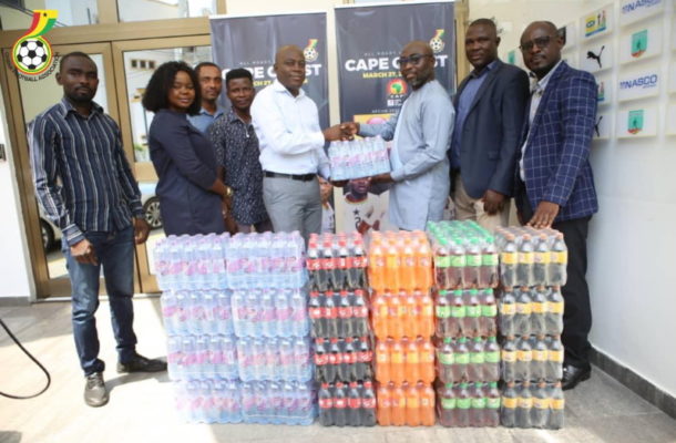 Special Ice Company donates to GFA - Ghana Football Association