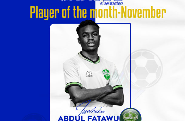 Issahaku Abdul Fataw wins NASCO Player of the Month - November - Ghana ...