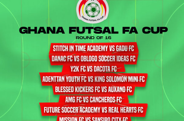 GFA Futsal FA Cup draw held - Ghana Football Association