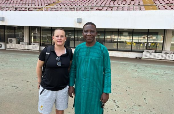 Black Queens coach Nora Häuptle continues player monitoring in Tamale ...