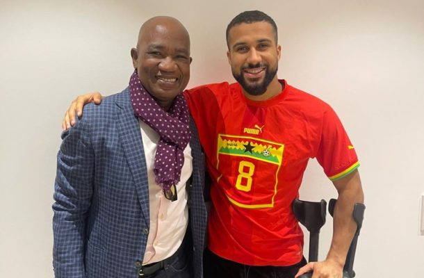 Vice President Mark Addo visits Kofi Kyereh in Germany - Ghana Football ...