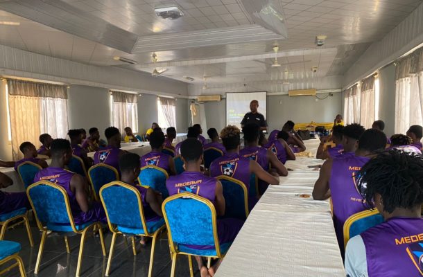 Referees Director Alex Kotey educates Medeama SC ahead of CAF Champions ...