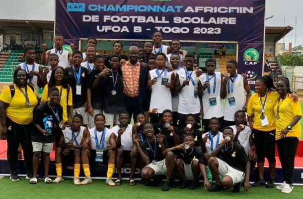 Ghana U-15 Girls finish second in WAFU Zone B African Schools Football ...