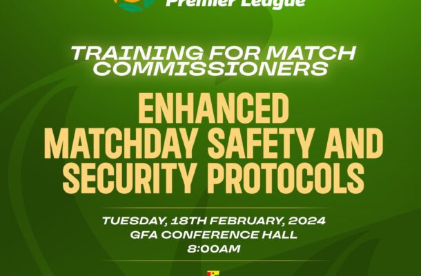 GFA to hold training for Match Commissioners on the enhanced Matchday ...