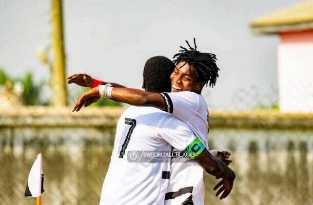 Swedru All Blacks stay top, Rospak FC cruise past Sefwi All Stars in ...
