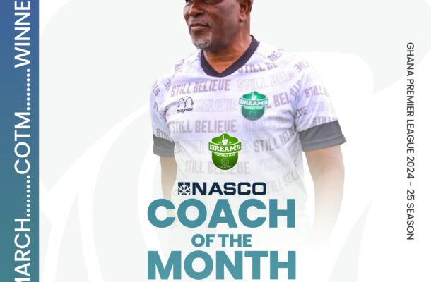 Abdul Karim Zito named NASCO coach of the month for March - Ghana ...