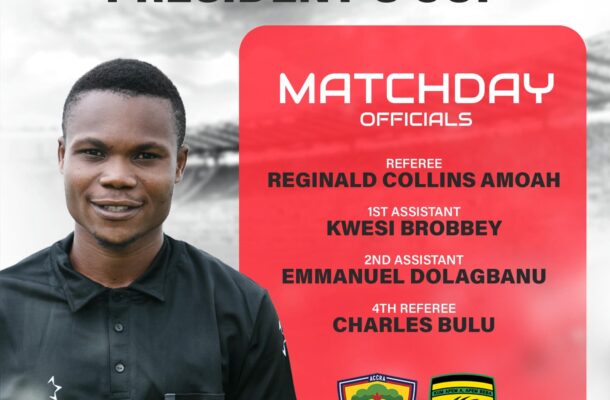 Match Officials Named for 2025 GHALCA President's Cup - Ghana Football ...
