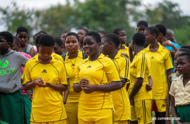 Football ‘4’ Girls programme successfully held in Sogakope, Volta ...
