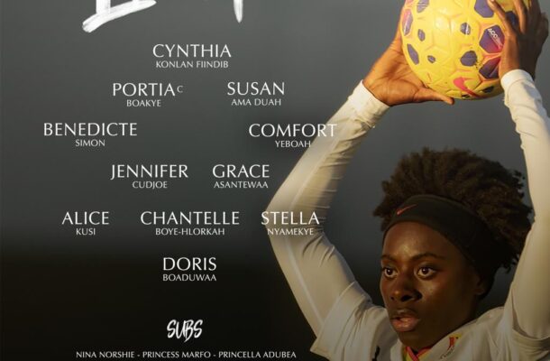 Kim Lars names Black Queens starting XI for historic clash with England ...