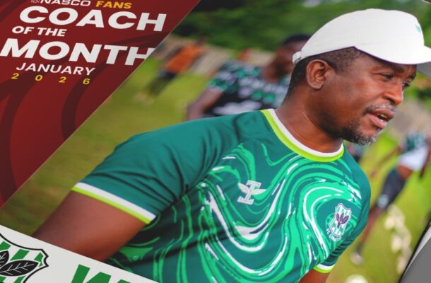 Christopher Ennin wins NASCO January coach of the month - Ghana ...