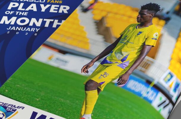 Salim Adams wins January NASCO player of the month - Ghana Football ...