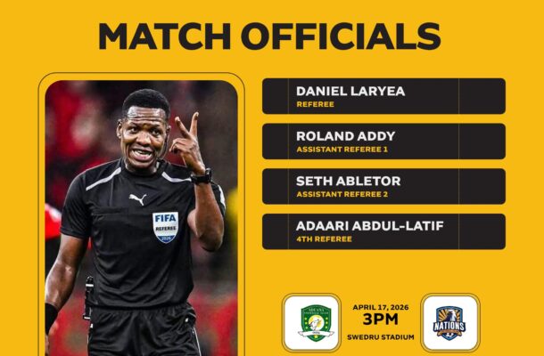 Daniel Laryea leads officiating team for Aduana-Nations MTN FA Cup ...