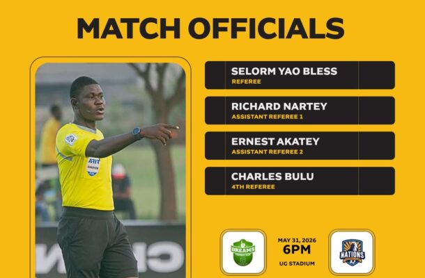 FIFA Referee Selorm Yao Bless to officiate 2025/26 MTN FA Cup final ...